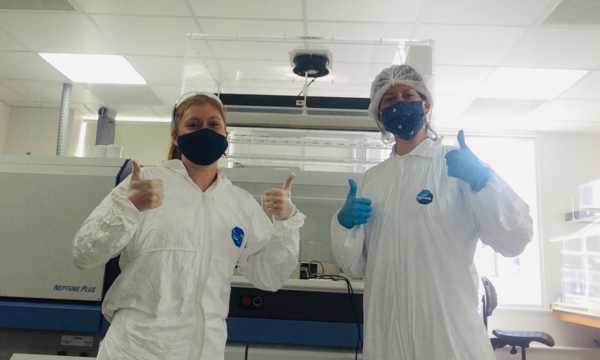 Back to the labs… – Geochemistry Group